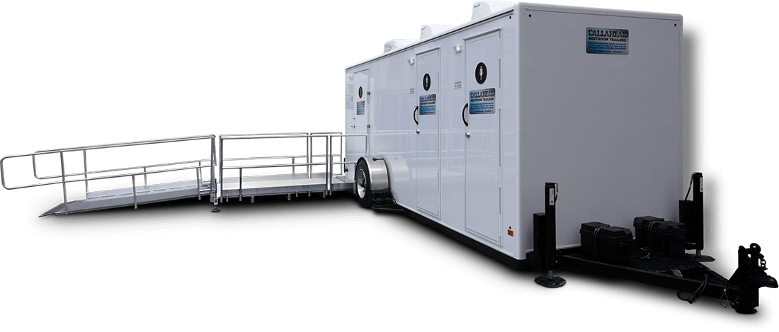 The Freedom Handicap Restroom Trailer by CALLAHEAD 1.800.634.2085