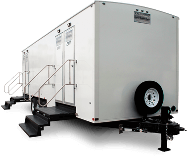 The Job Site Restroom Trailer by CALLAHEAD 1.800.634.2085